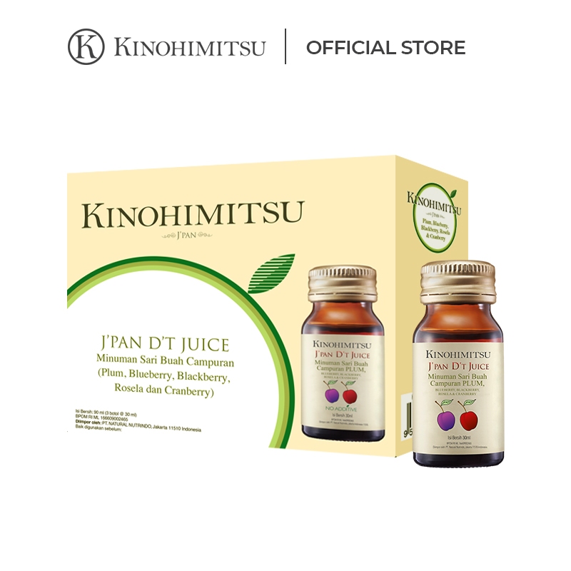 Jual Kinohimitsu J'Pan D'T Juice Plum 30mL - 3 Botol | Shopee Indonesia
