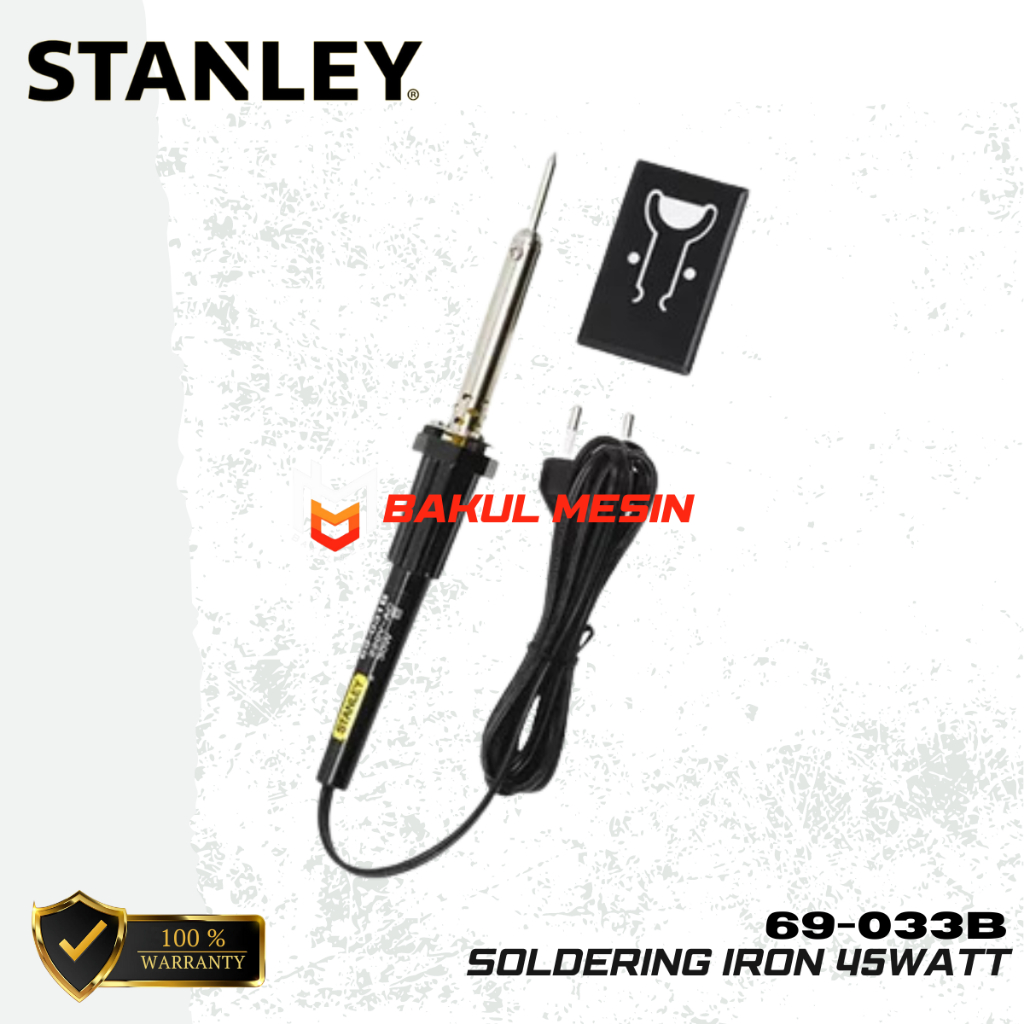 Jual Solder Listrik Stanley 69-033B Round Pin Soldering Iron 45watt ...