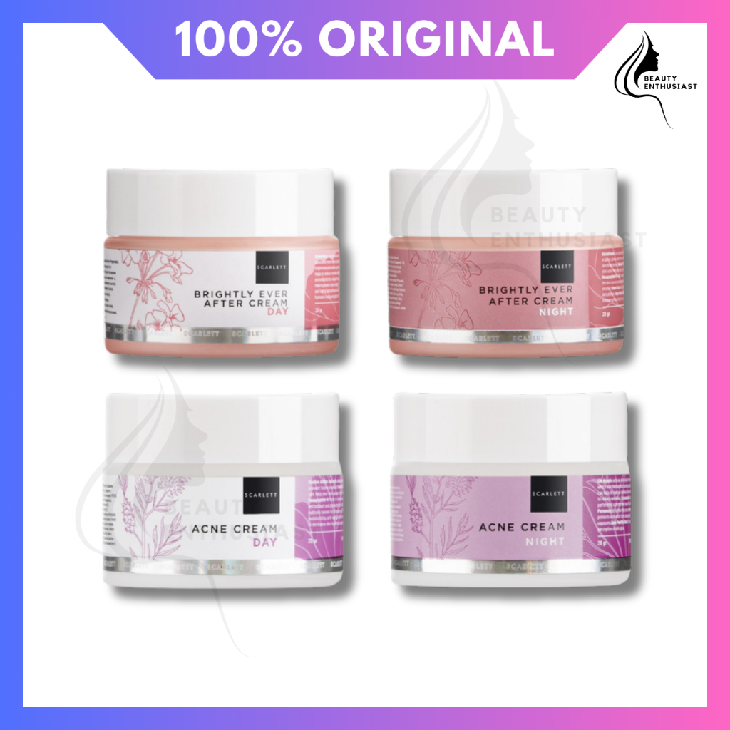 Jual BEAUTY ENT - Scarlett Whitening Cream 20g ( Brightly Ever After ...