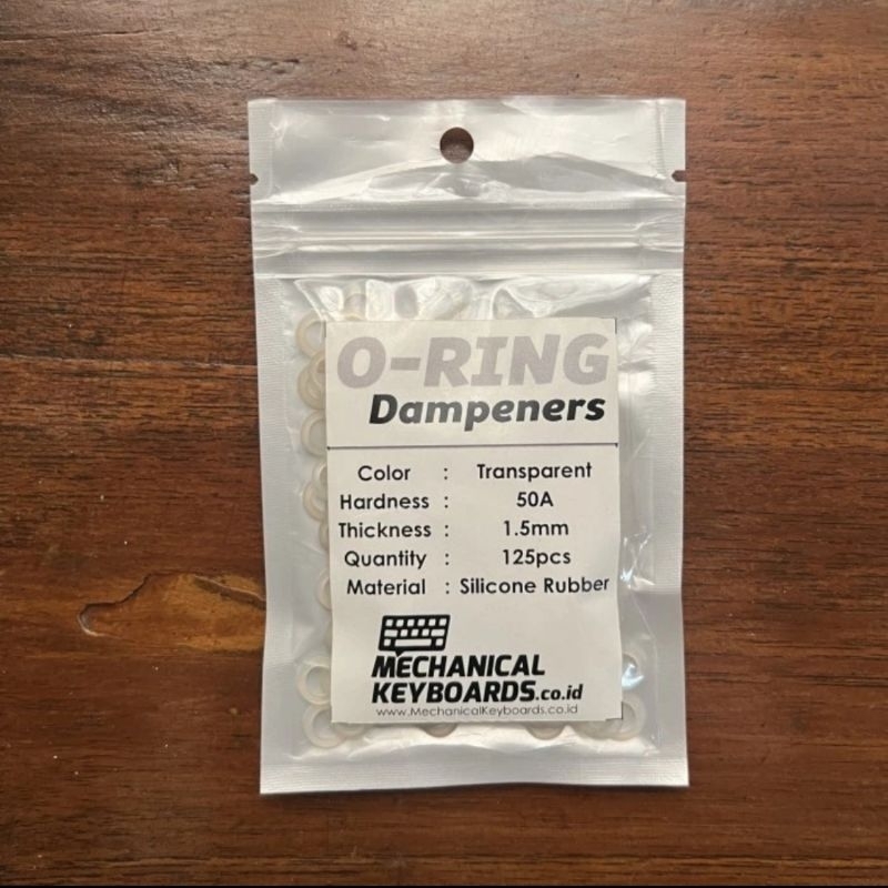 Jual Rubber O-Ring Switch Dampeners Transparent by Mechanical Keyboard ...