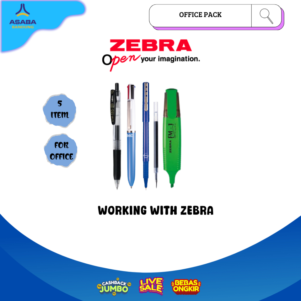 Jual Asaba Bandung - Zebra Pulpen Gel Sarasa / Pulpen Gel Sarasa Clip 0 ...