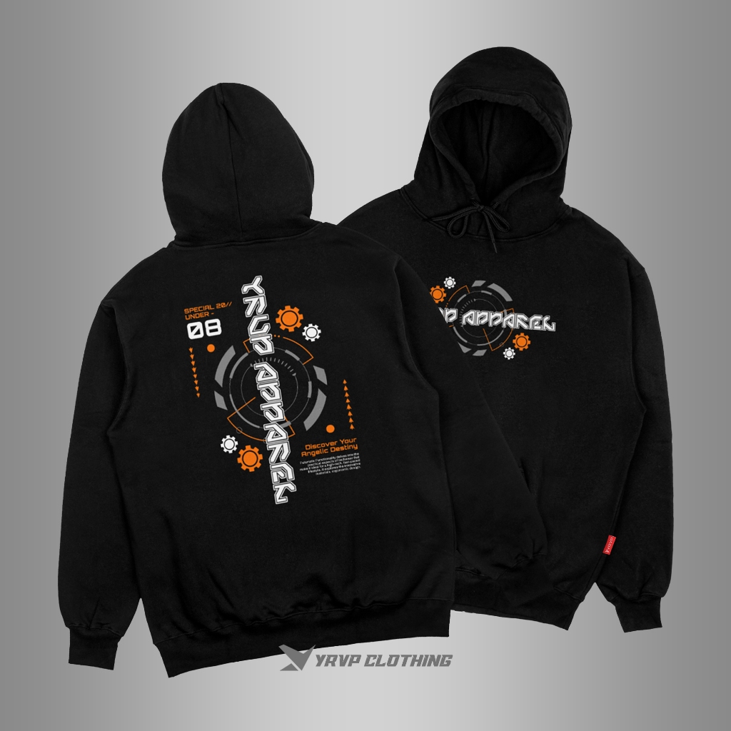 Jual YRVP Sweater Hoodie Pria Premium Distro Style Cyberpunk Techno ...