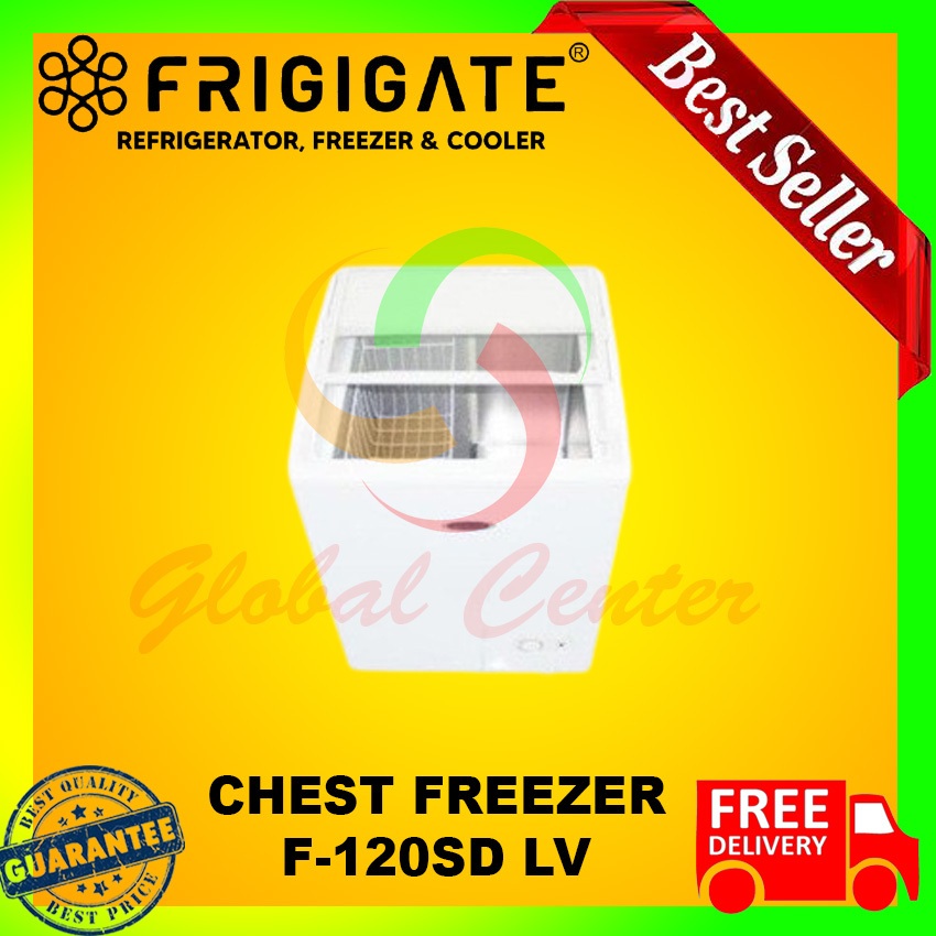 Jual FRIGIGATE CHEST FREEZER F-120SD LV - GARANSI RESMI | Shopee Indonesia
