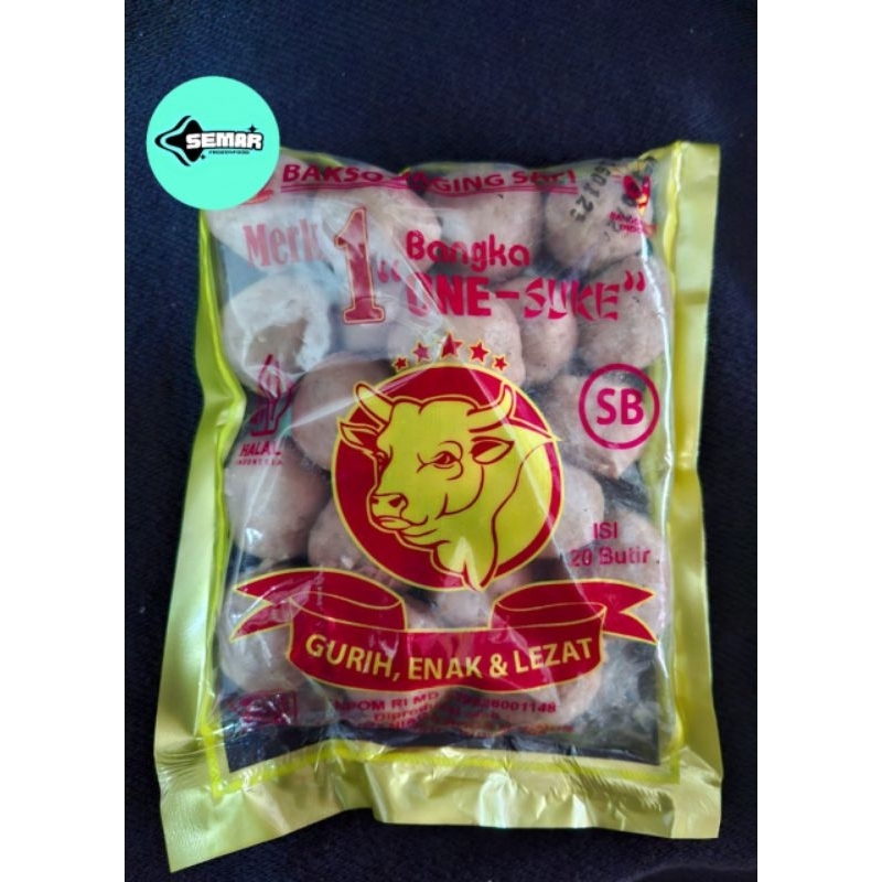 Jual Baso Bakso Bangka one suke SB isi 20 kecil | Shopee Indonesia
