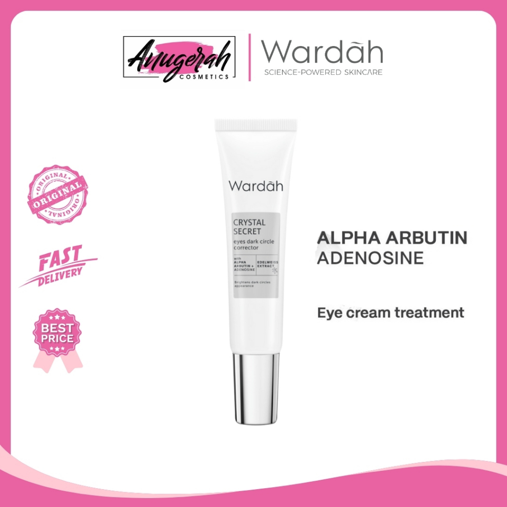 Jual Wardah Crystal Secret Eyes Dark Circle Corrector 10 ml - Krim ...