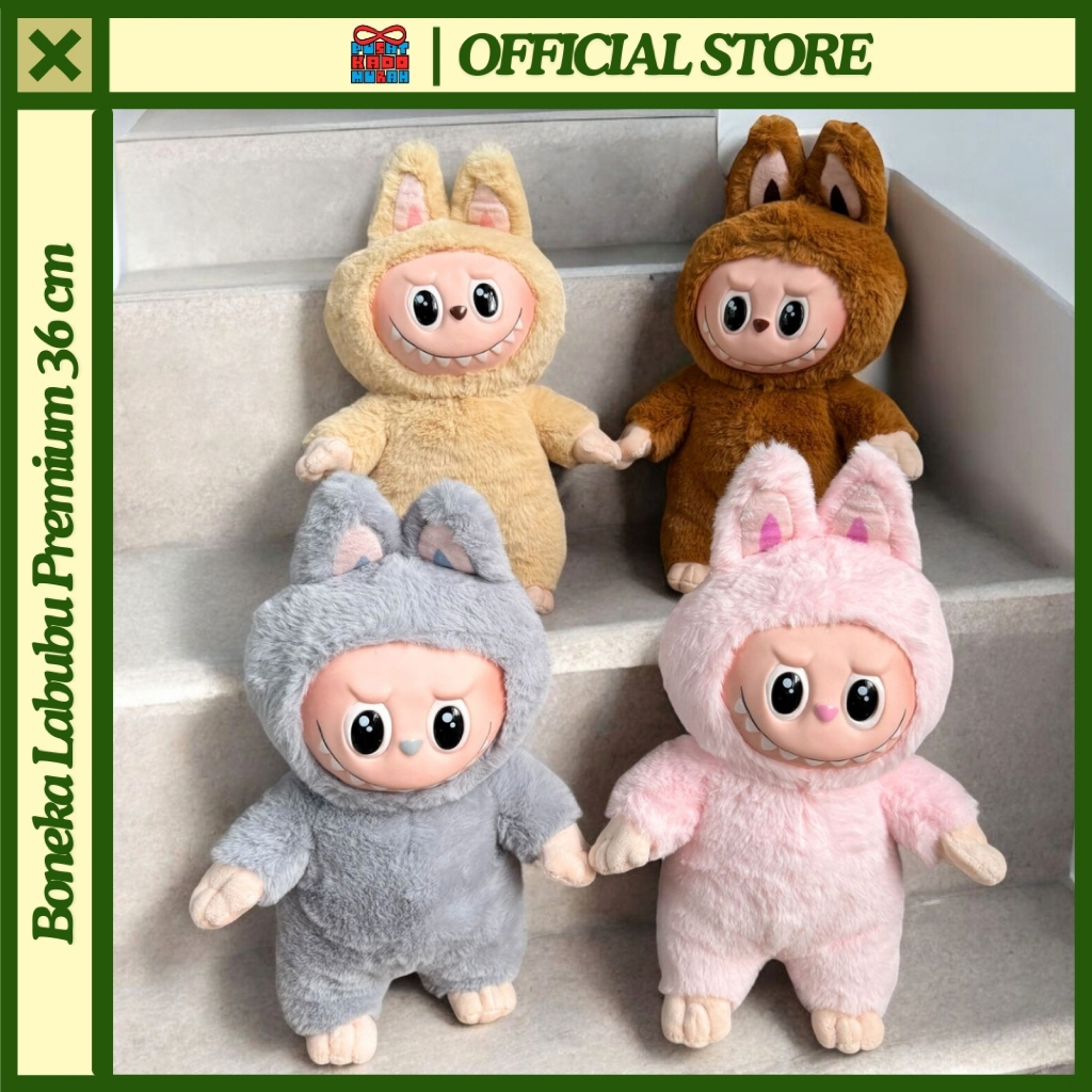 Jual Boneka Labubu Premium 36 cm Muka Karet - Pusat Kado Murah | Shopee Indonesia