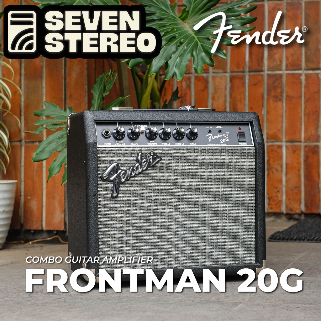 Jual Fender Frontman 20G Guitar Combo Guitar Amplifier | Shopee Indonesia