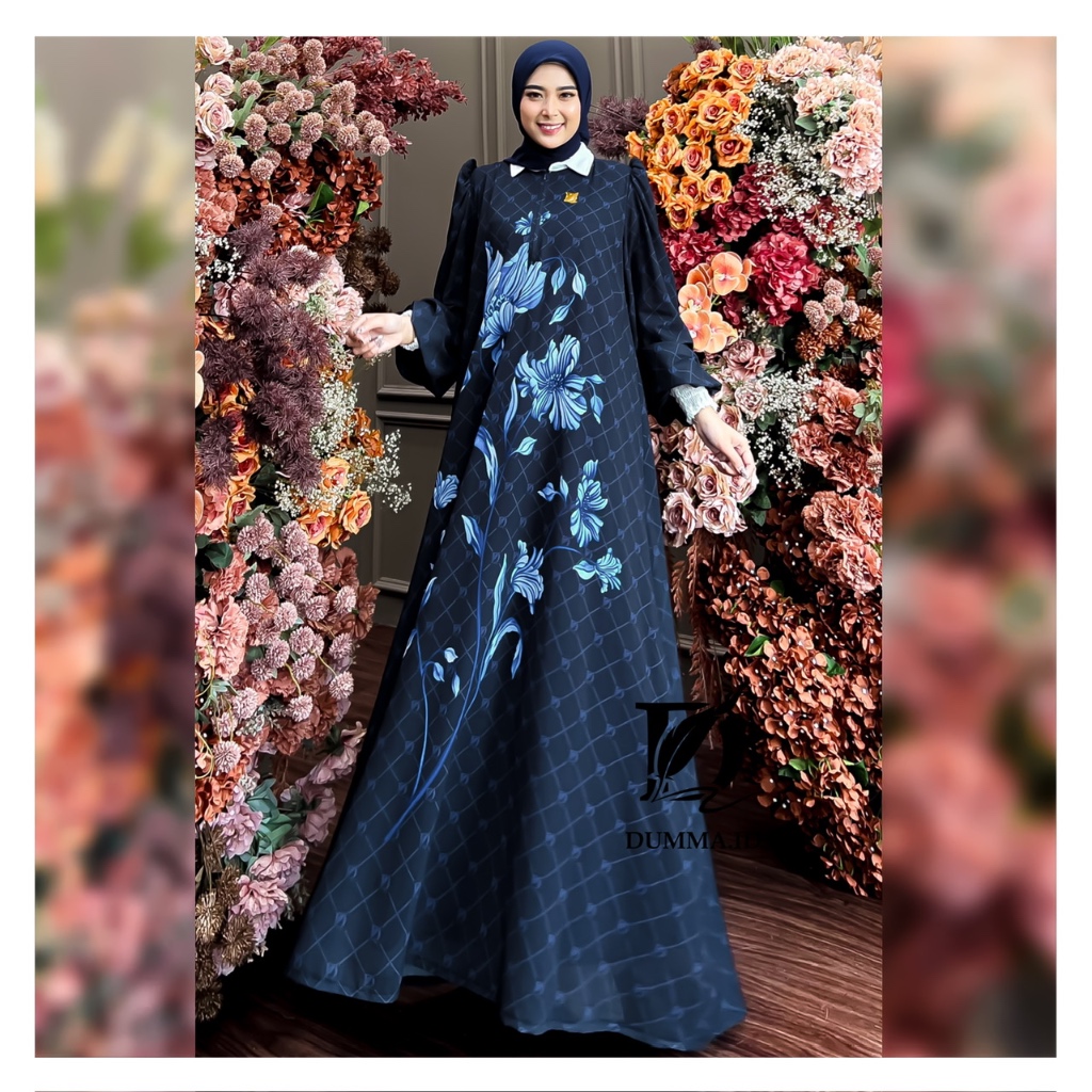 Jual Ovita Signature Set Hijab - Printing ceruty armany berfuring by Dumma | Shopee Indonesia