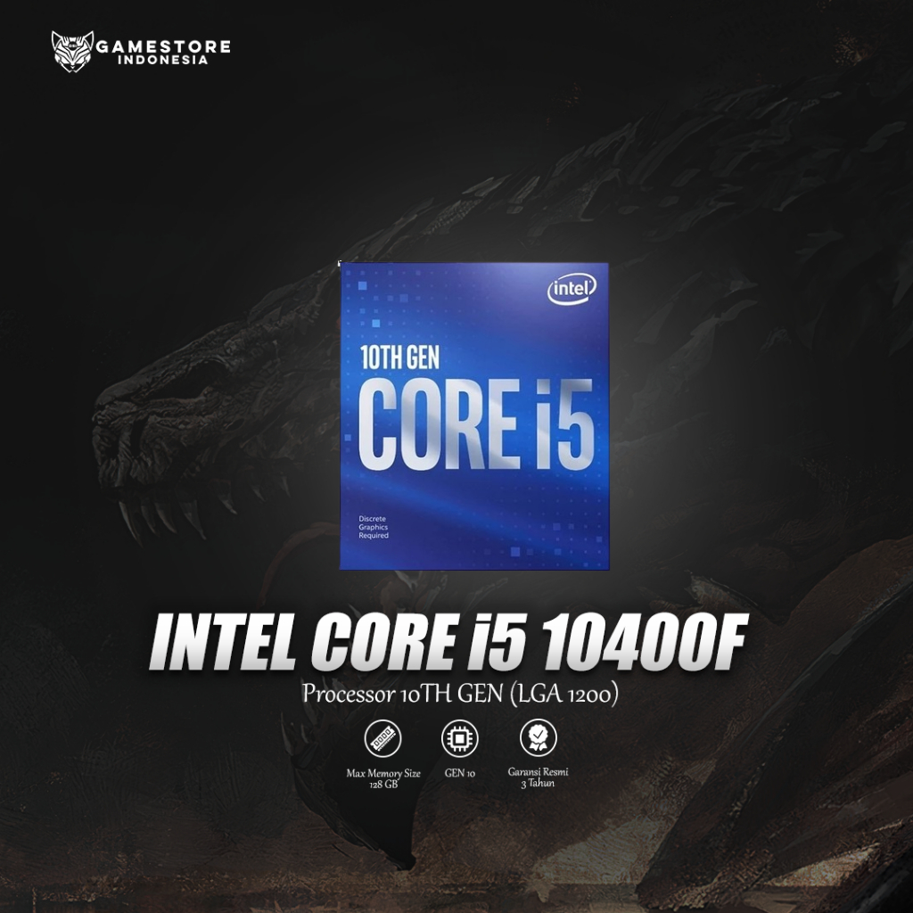 Jual Intel Processor Core I5-10400F (LGA 1200) | Shopee Indonesia