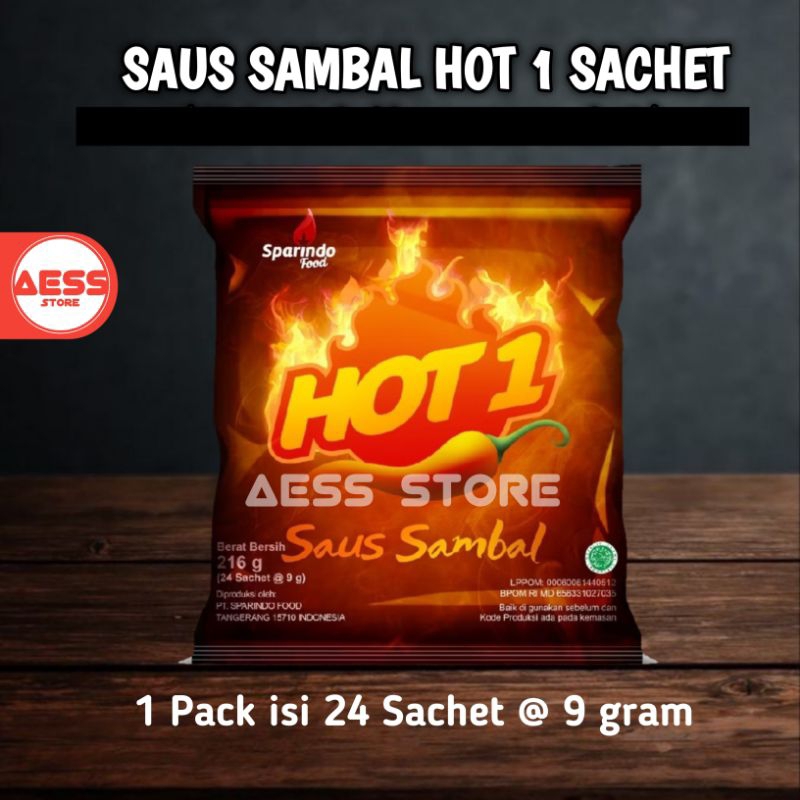 Jual Saus Hot 1 Sachet isi 24 pcs | Shopee Indonesia