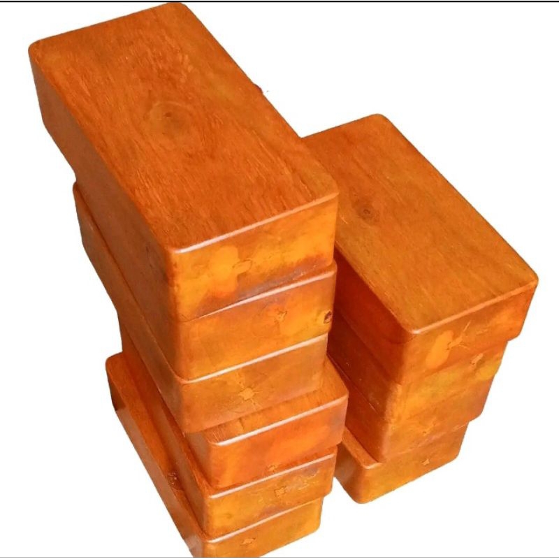Jual WOODEN BLOCK YOGA BALOK KAYU YOGA BRICK | Shopee Indonesia