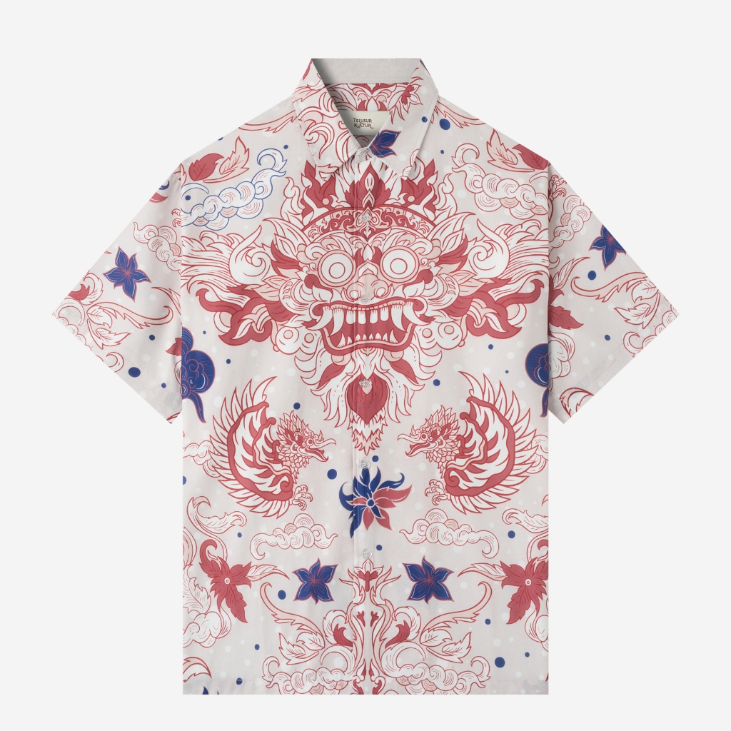 Jual Telusur Kultur Batik Print - Corak Nusantara - Barong Putih ...