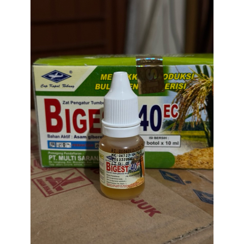 Jual ZPT BIGEST 40EC 10ml Asam Giberelat | Shopee Indonesia