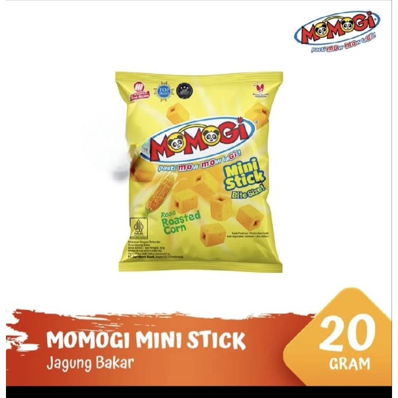 Jual MOMOGI JAGUNG/COKLAT 20 GRAM X 5 BUNGKUS / MOMOGI BKS BESAR 5 BKS | Shopee Indonesia