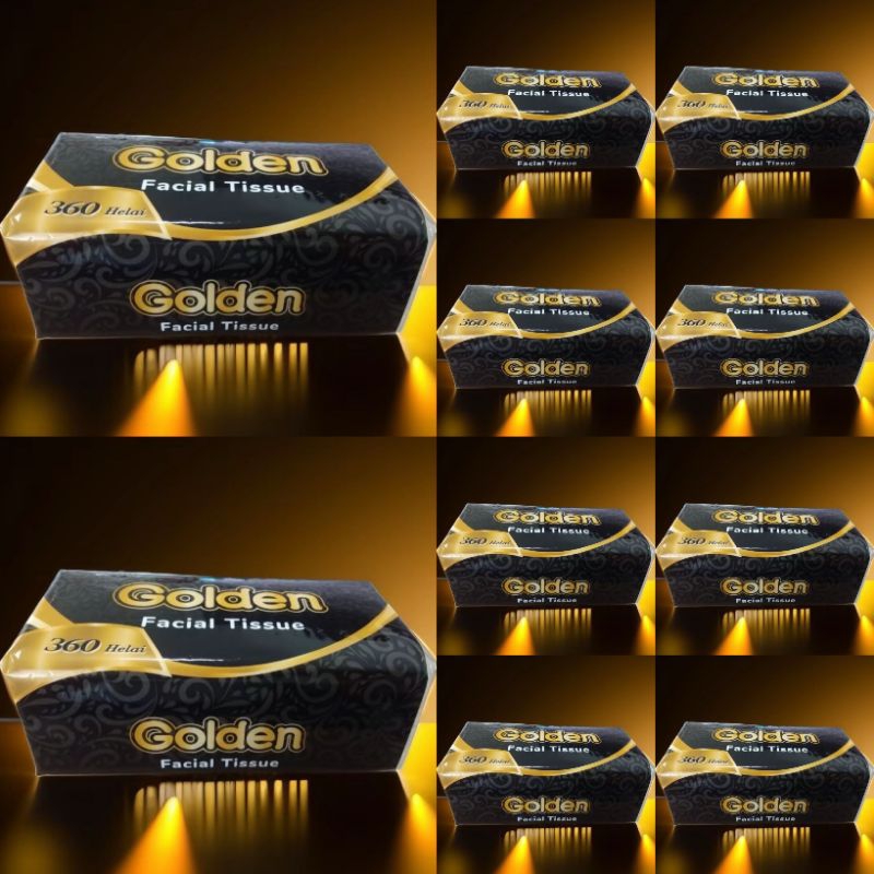 Jual Tisu wajah Golden 360 helai - Tisu wajah halus dan lembut- PAKET ...