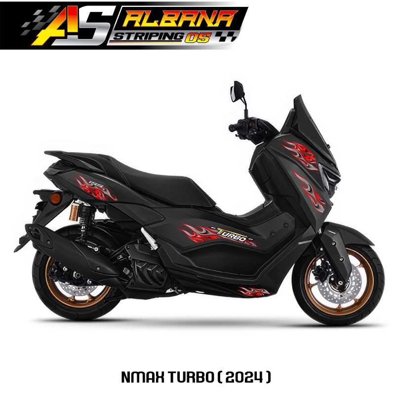 Jual DEKAL STICKER VAREASI YAMAHA NMAX TURBO TRANSPARAN/STRIPING NMAX ...