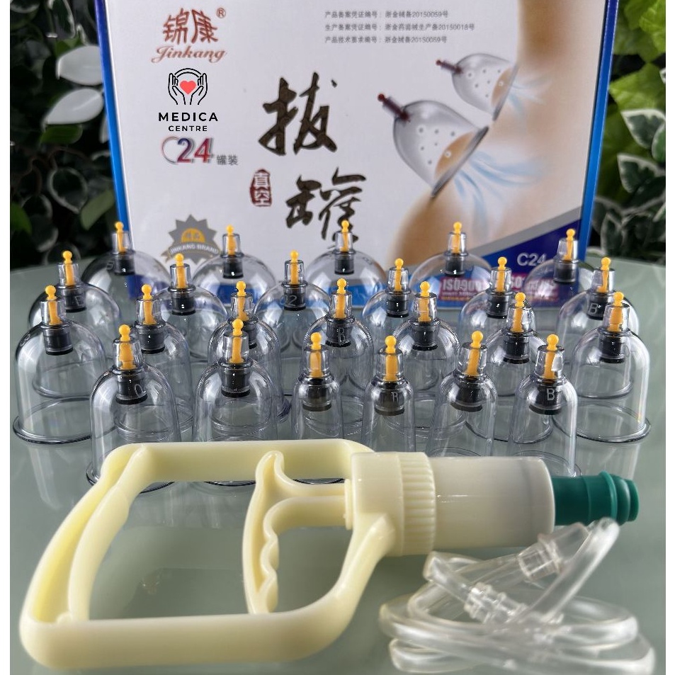 Jual Lebih Meriah Ready Stock Bekam Set Isi 24 KopPamp Bekam Hijamah ...