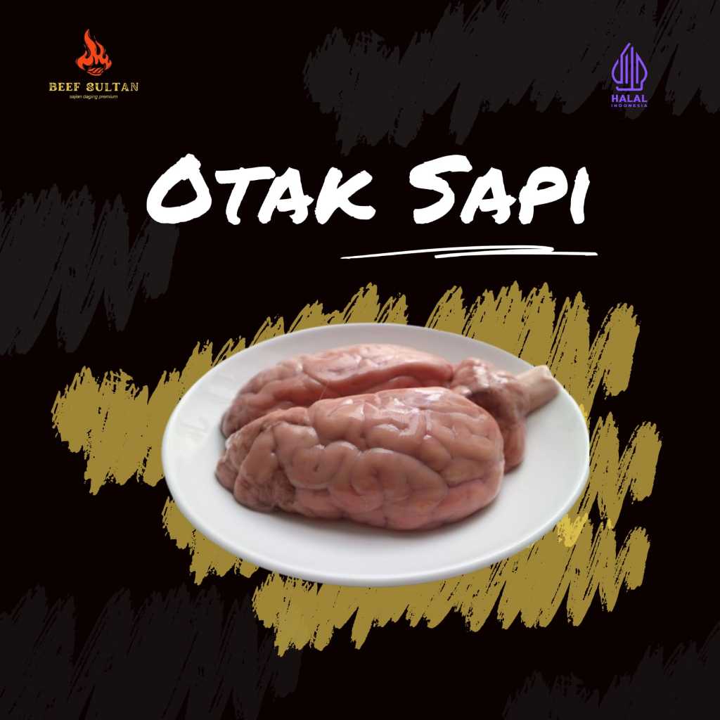 Jual Otak Sapi Lokal Frozen | Otak Sapi MPASI | Daging Sapi Otak Segar ...