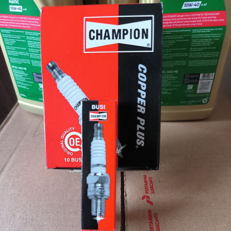 Jual BUSI CHAMPION GRAND SUPRA MIO JUP Z SMASH MIO J FINO KARISMA BEAT ...