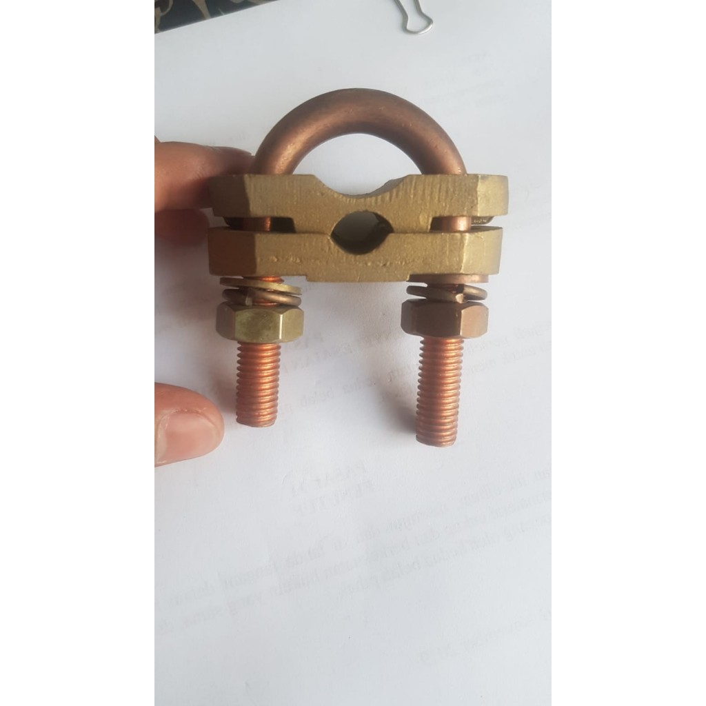 Jual Ground Rod Clamp type U-Bolt "GUV" 70-150mm (Import) | Shopee ...
