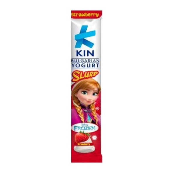Jual kin bulgarian yogurt drink slurp strawberry 45gr | Shopee Indonesia