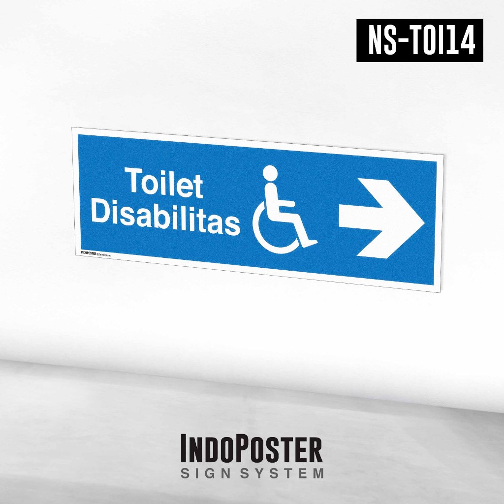 Jual Stiker Sign Arah Toilet Untuk Disabilitas | Shopee Indonesia