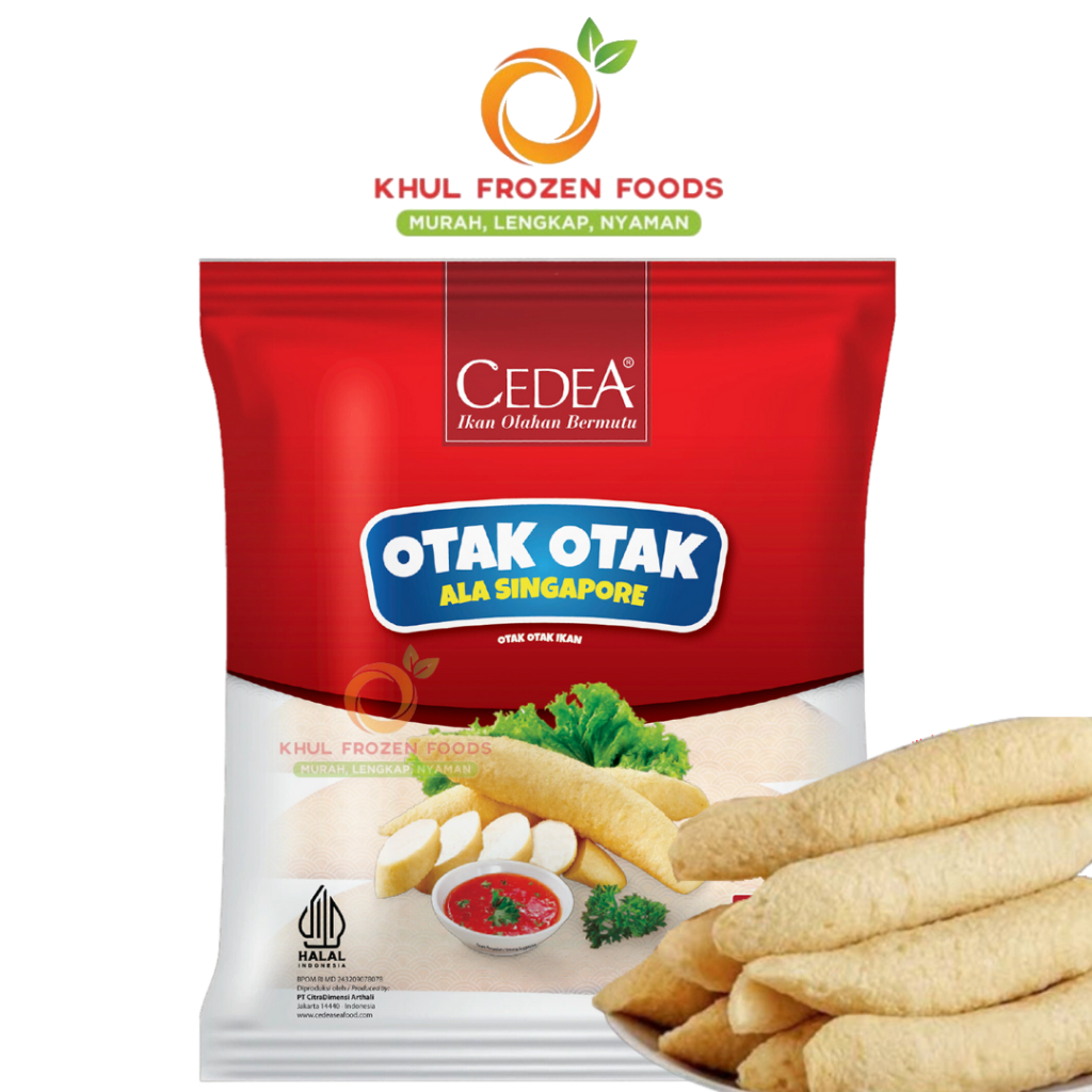 Jual Cedea Otak - Otak Singapore 1Kg/ Otak-otak besar/ Surimi/ Suki ...