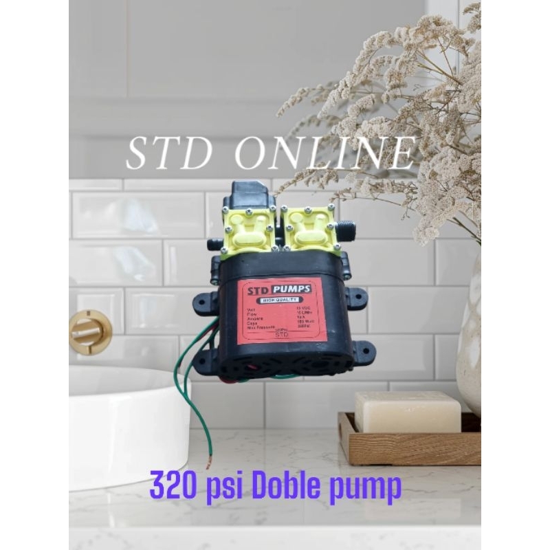 Jual DUALPUMP 320PSI POMPA STEAM DINAMU POMPA DOBLE | Shopee Indonesia