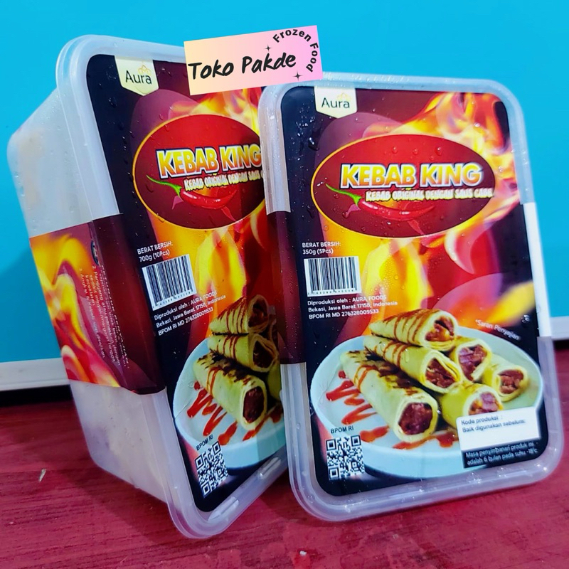 Jual AURA Kebab Ori Saus Cabai 350g | Shopee Indonesia