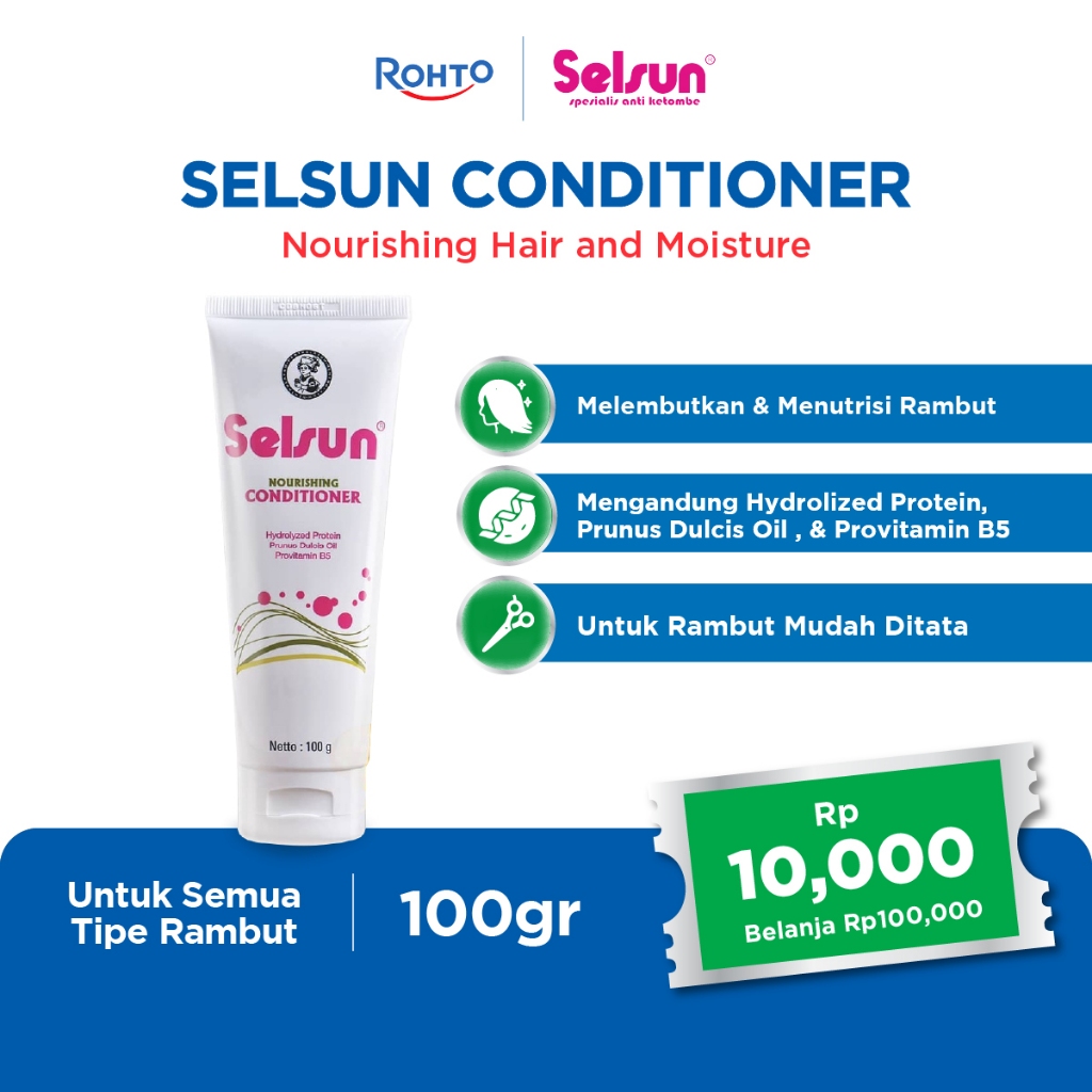 Jual Selsun Nourishing Conditioner - 100gr (Prevents dry & itchy skin ...
