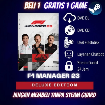 Jual F1 Manager 2023 Deluxe Edition Original Steam PC DVD - DVD DL | Shopee Indonesia