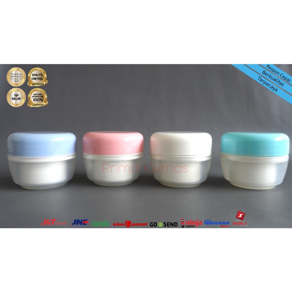 Jual Pot Krim 15 gr - pot kosmetik - pot jar - Pot Cream Apel 15 gr ...