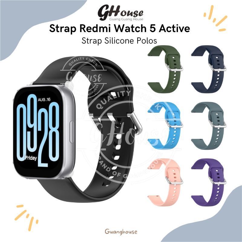 Jual Strap Redmi Watch 5 Active / Lite Tali Jam Xiaomi Redmi Watch 5 ...