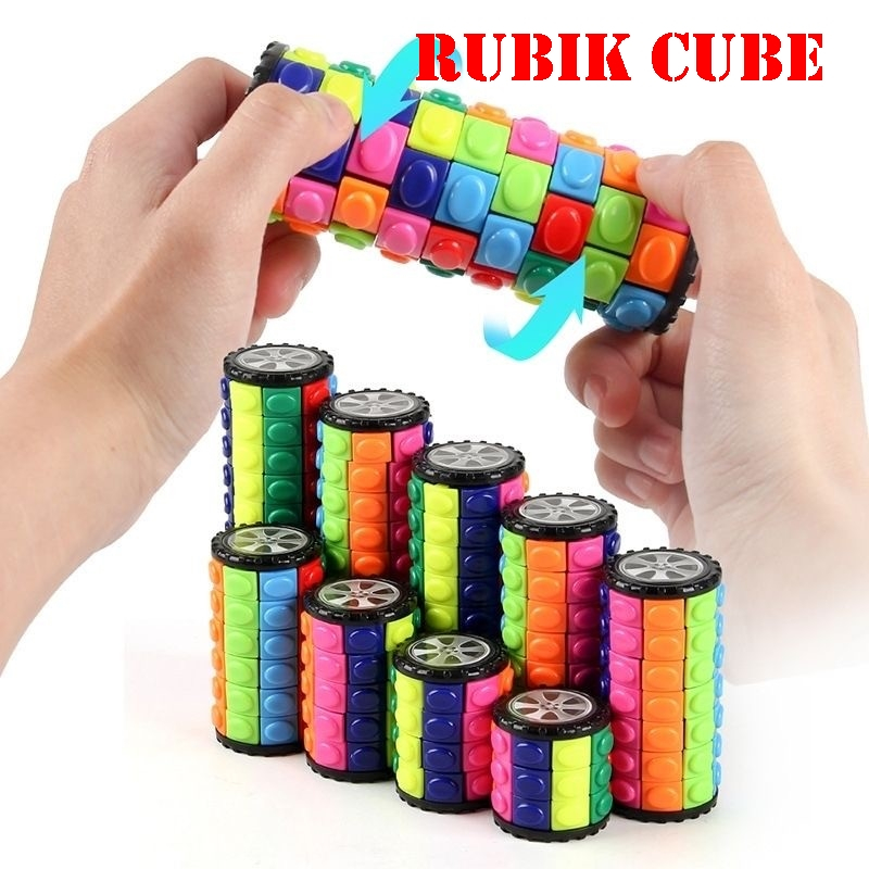 Jual Mainan Rubik Cube Corn Magic Cube Puzzle Fidget Toys Anti Stress Toys Mainan Edukasi Kado ...