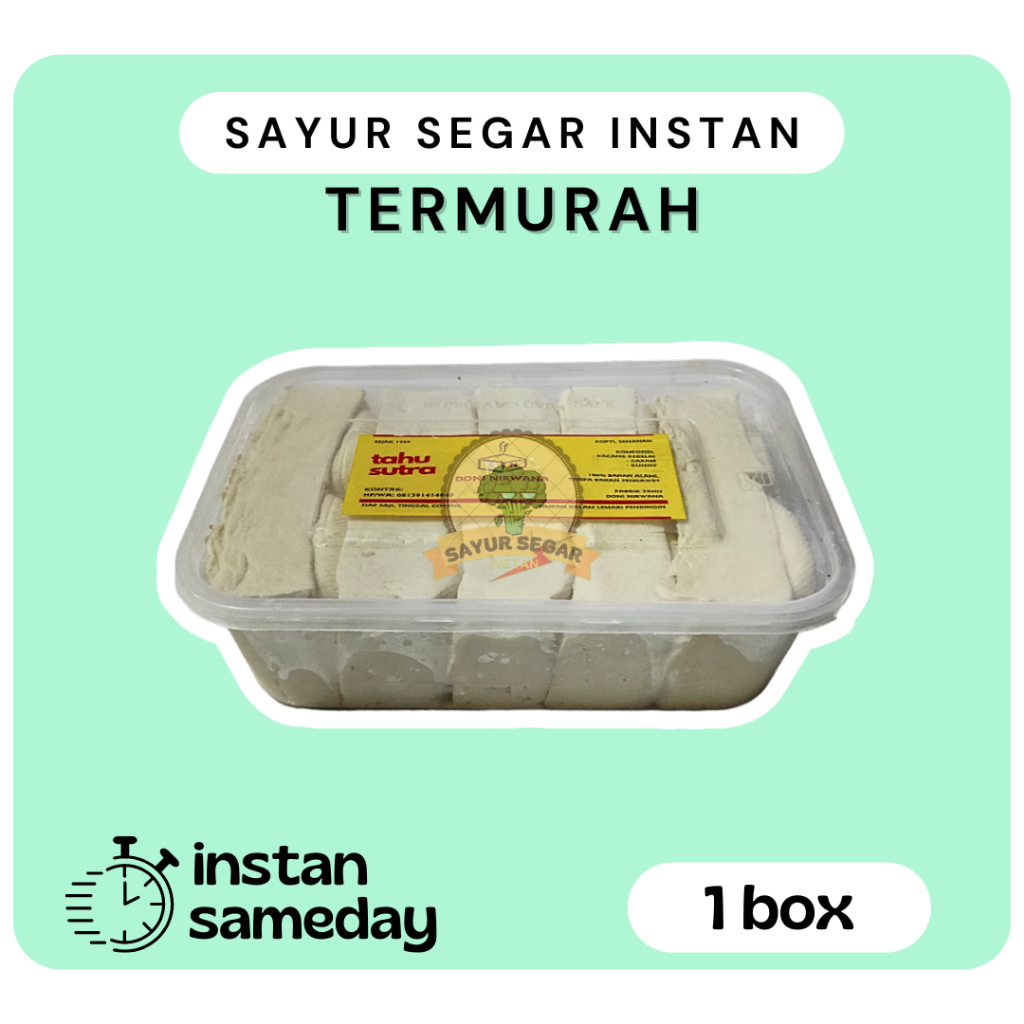 Jual Tahu Putih Susu / Tahu Sutra Puih 1 Box | Shopee Indonesia