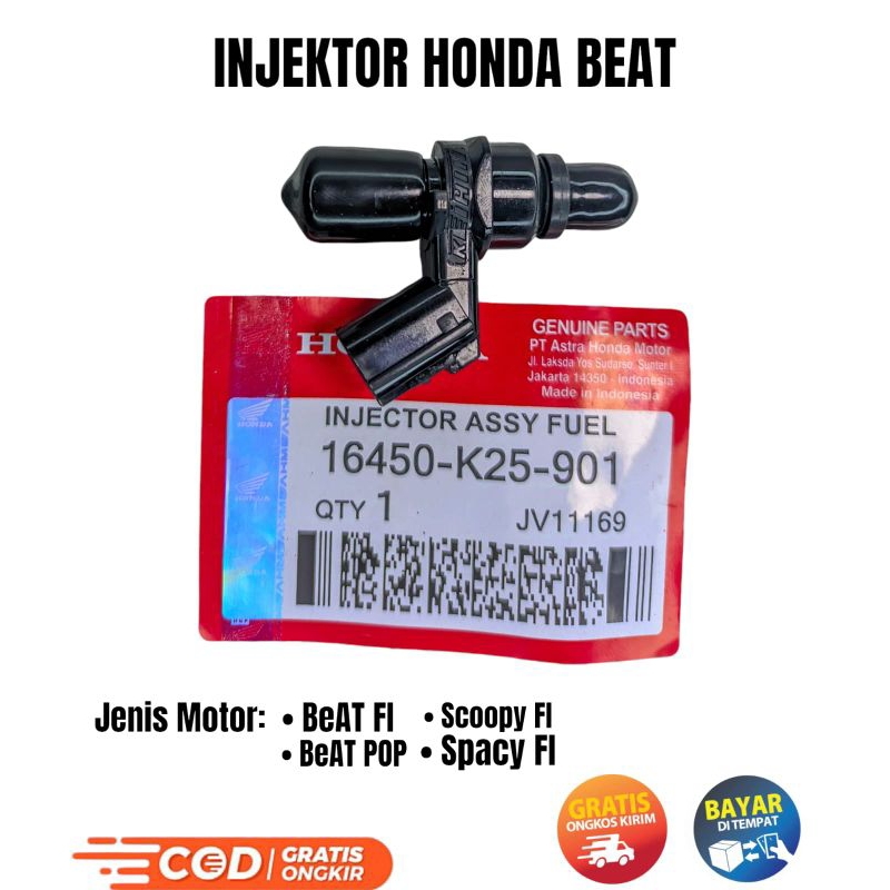 Jual INJEKTOR K25 HONDA BEAT FI-BEAT POP-SCOOPY FI-SPACY FI | Shopee ...