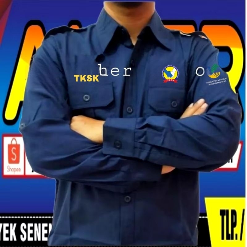 Jual kemeja TKSK baju TKSK seragam TKSK kemeja kerja TKSK baju kerja ...