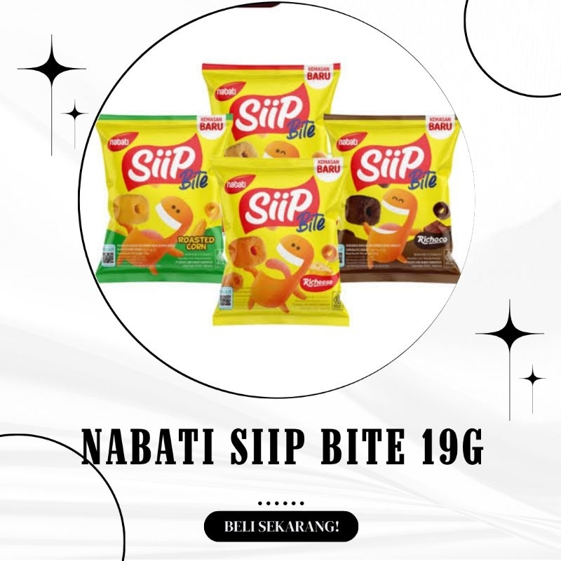 Jual Nabati Siip Bite 19g jual 2000 | Snack | Jajan | Camilan sehari ...
