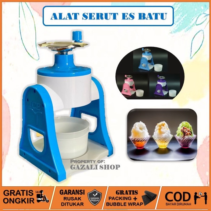 Jual ALAT SERUT ES BATU MANUAL SERUTAN ES BATU MESIN PENGHANCUR ES BATU ...