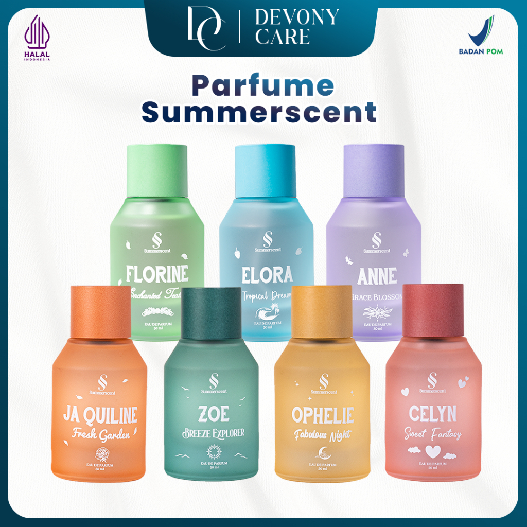 Jual [PAKET HARGA GROSIR] Parfum NEW Summerscent All Varian EDT 35ml ...