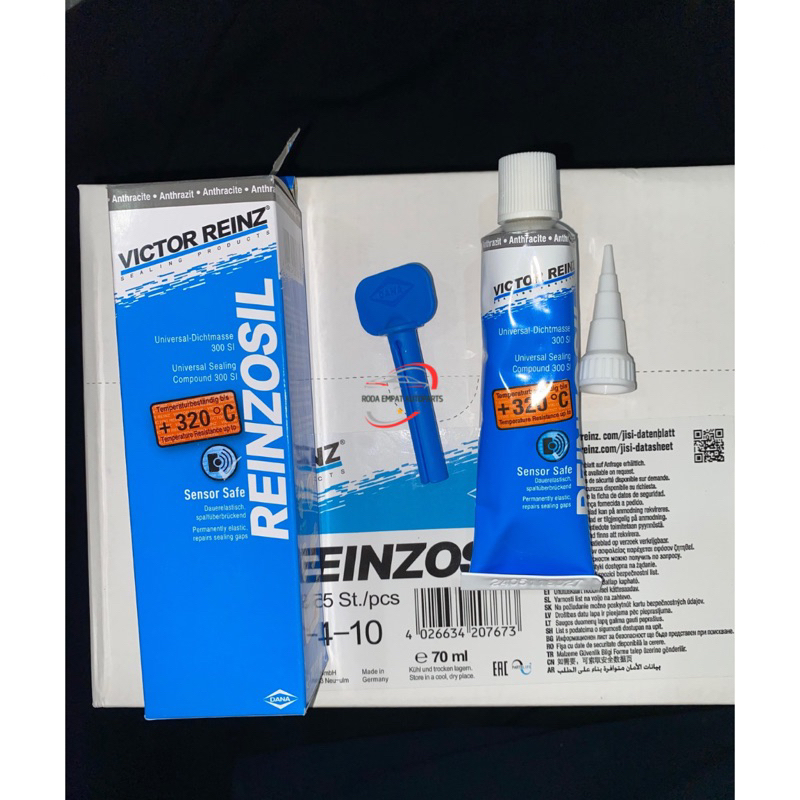 Jual Lem Sealer Gasket Reinzozil 320°c Germany Merk Victor Reinz 70ml Original P/N 703141410 ...