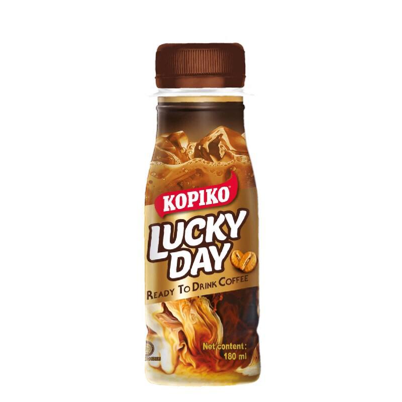 Jual Kopiko Lucky Day Kopi Botol 180 ML Isi 12 PCS | Shopee Indonesia