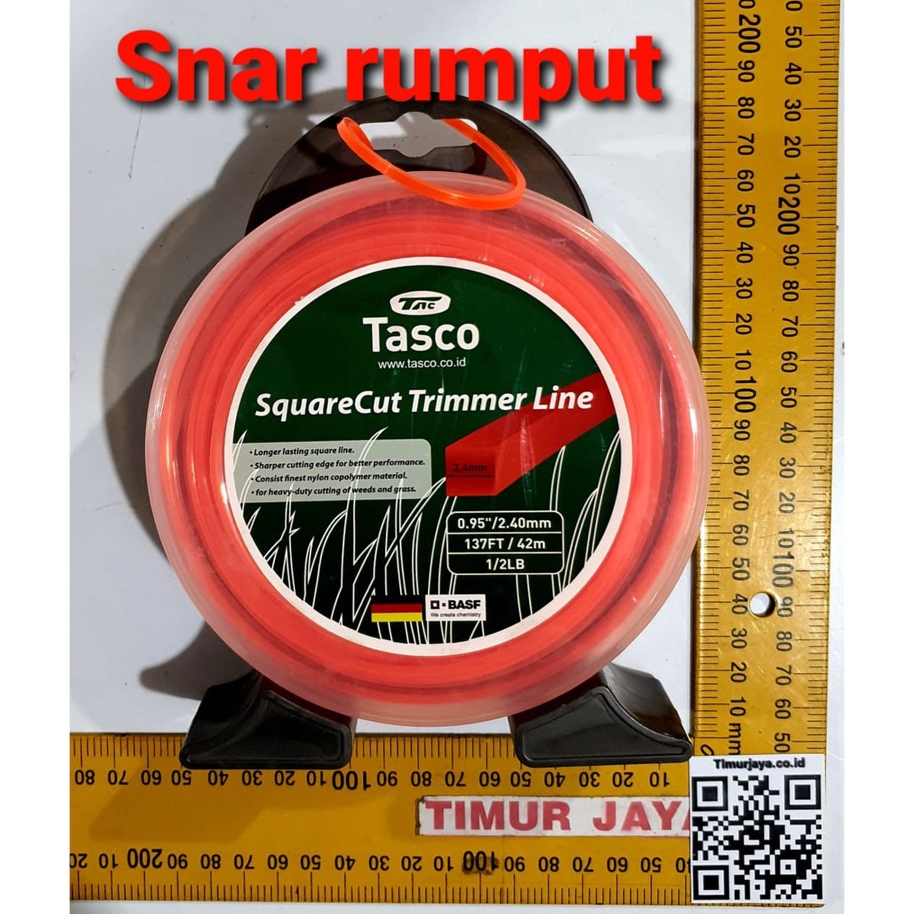 Jual TASCO Tali Senar Potong Rumput Gendong 12 lb 42 meter Nylon Rope ...