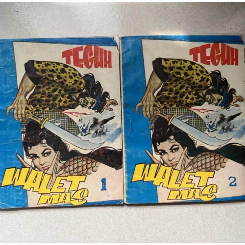 Jual Buku komik lawas silat WALET MAS karya TEGUH SANTOSA KOMPLIT ...