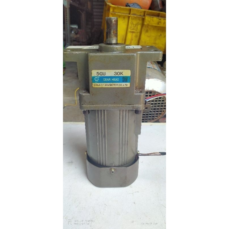 Jual AC Motor Gearbox 220V. 120W. Ratio 1:30 | Shopee Indonesia