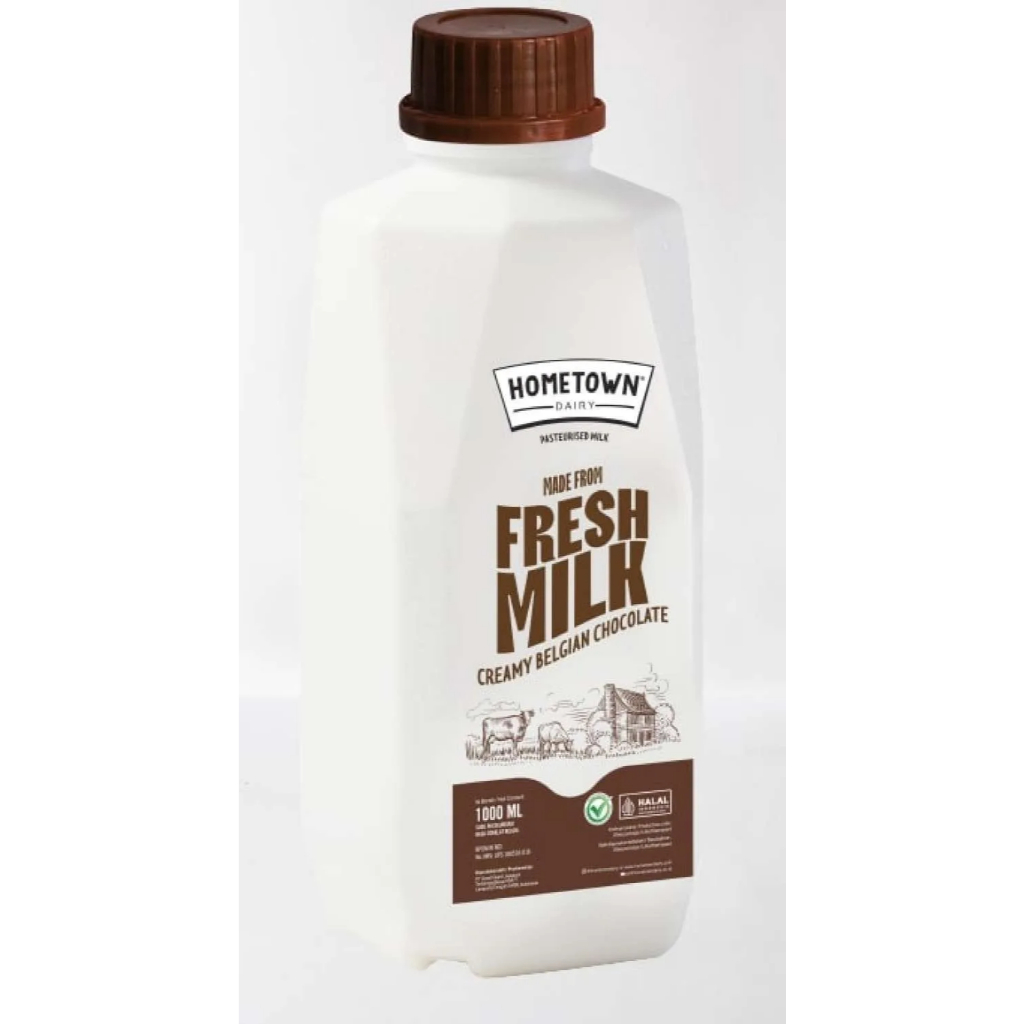 Jual hoe town fresh milk chocolate 1000ml | Shopee Indonesia