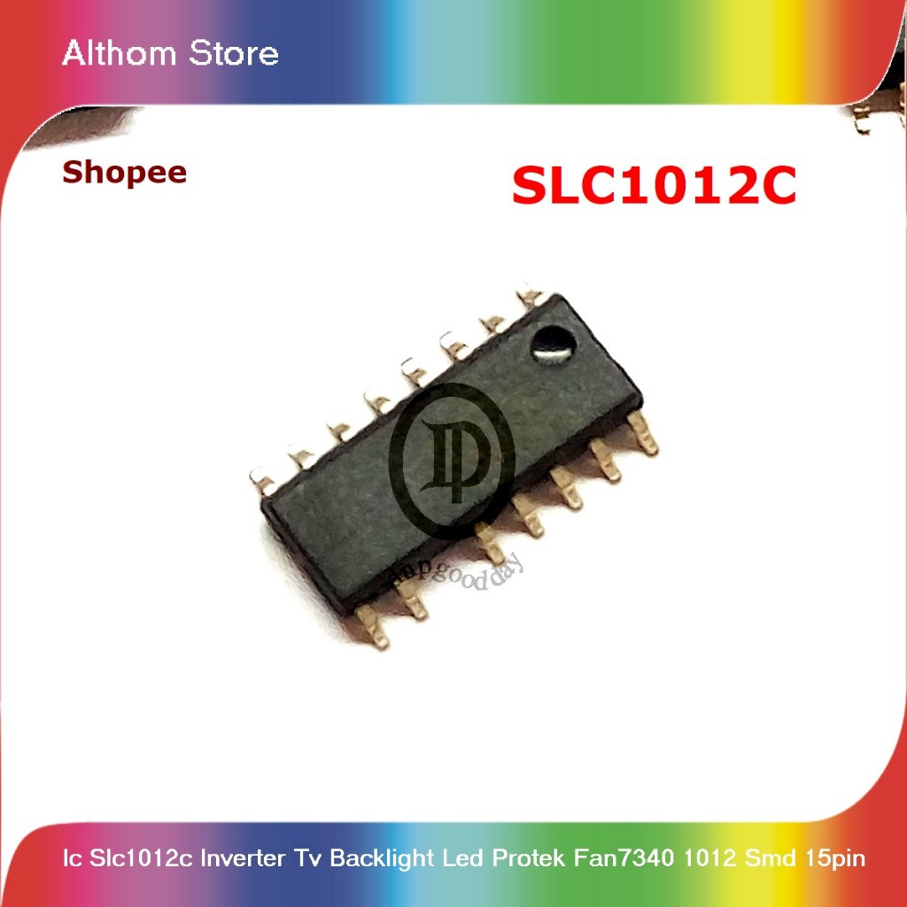 Jual ic slc1012c inverter tv backlight led protek fan7340 1012 smd ...