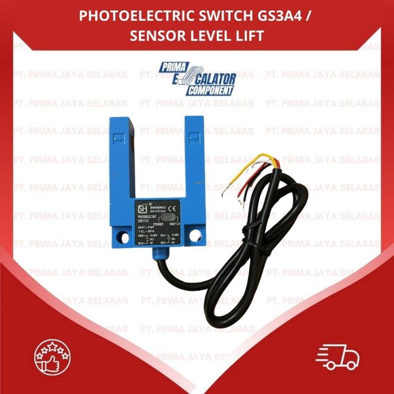 Jual PHOTOELECTRIC SWITCH GS3A4/SENSOR LEVEL LIFT/SENSOR LEVEL LIFT ...