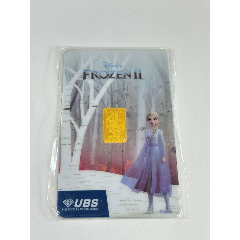 Jual 2 GRAM LM LOGAM MULIA EMAS UBS DISNEY ELSA FROZEN II CERTIFICATE ...