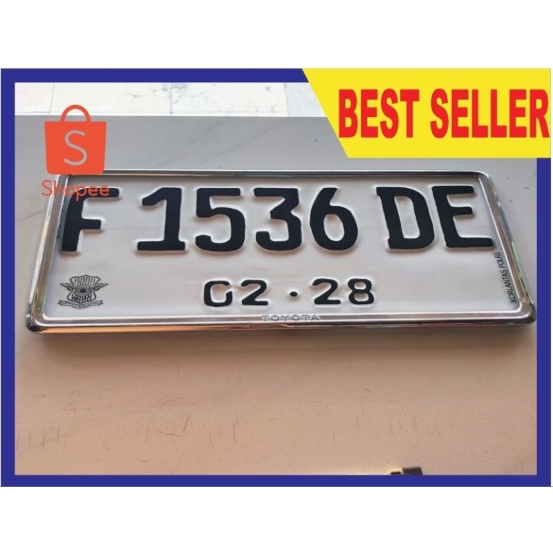 Jual Plat JDM, bahan plat tebal 1 MM. Harga 1 plat | Shopee Indonesia